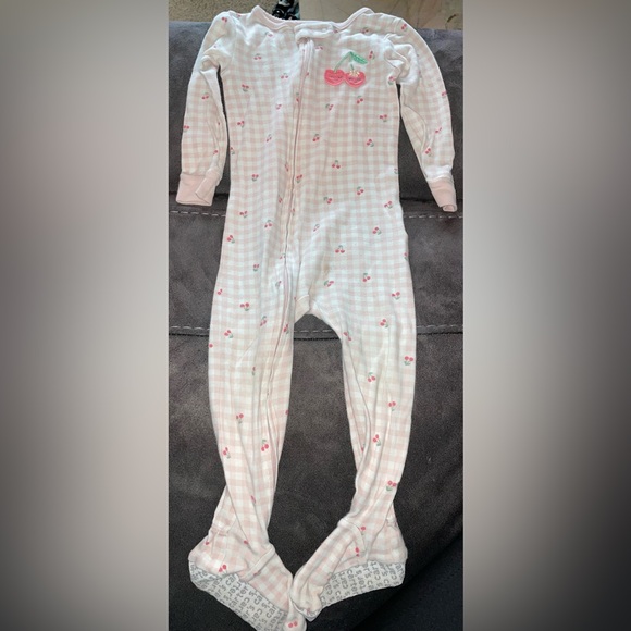 Carter's | Pajamas | Cherry Footed Pajamas | Poshmark